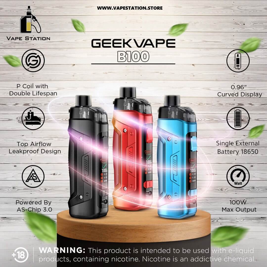 GeekVape B100 Kit (Aegis Boost Pro 2) – Vape Station