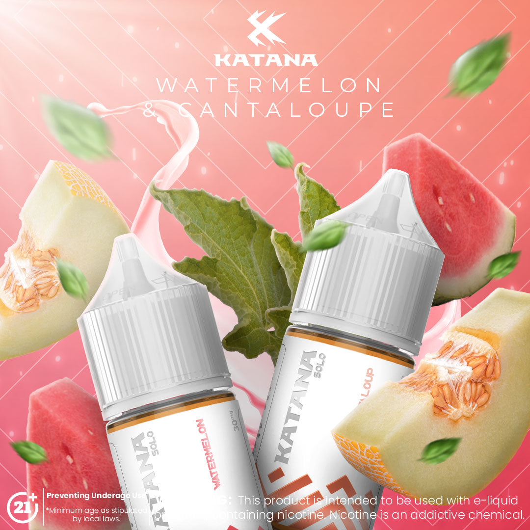 Katana Solo Cantaloupe By Tokyo (Saltnic) – Vape Station